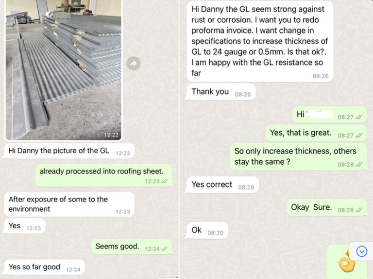 Different Types of GI Sheets for Roofing, Decorative, Wall, etc.