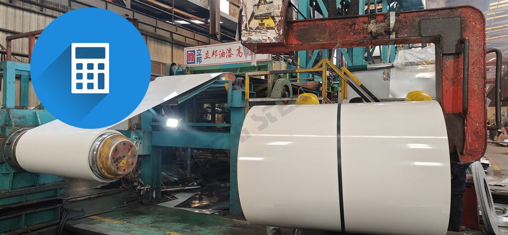 How to Calculate the Weight of PPGI Coils and Sheet?