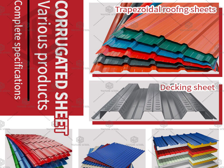 Ribbed Galvanized Steel Sheet | GI Sheet Factory - Wanzhi Group