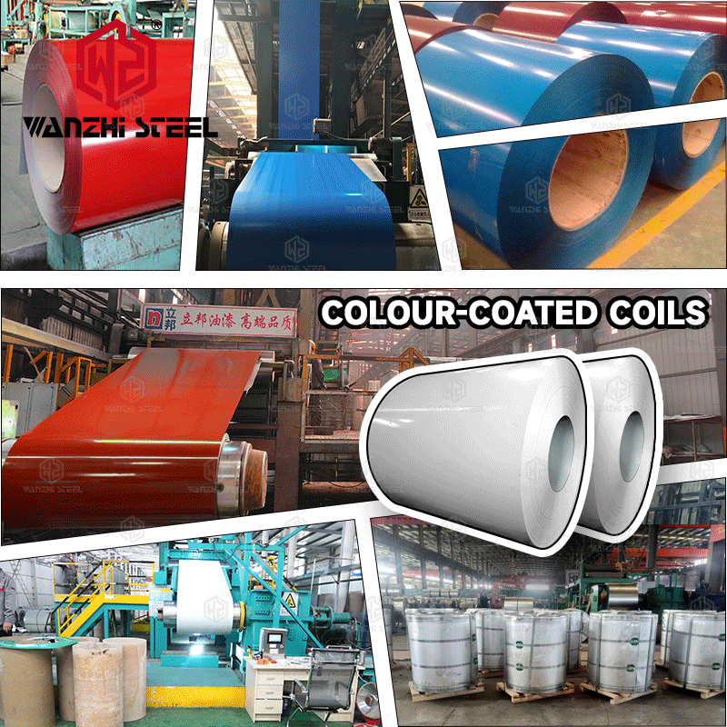 PVDF PPGL Coil | PVDF Prepainted Galvalume Coil for Sale