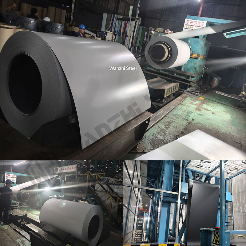 PVDF PPGL Coil | PVDF Prepainted Galvalume Coil for Sale