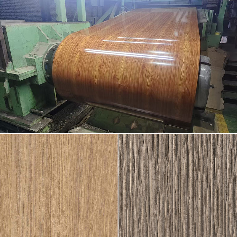 Wanzhi Steel - Metal Wood Grain Coil